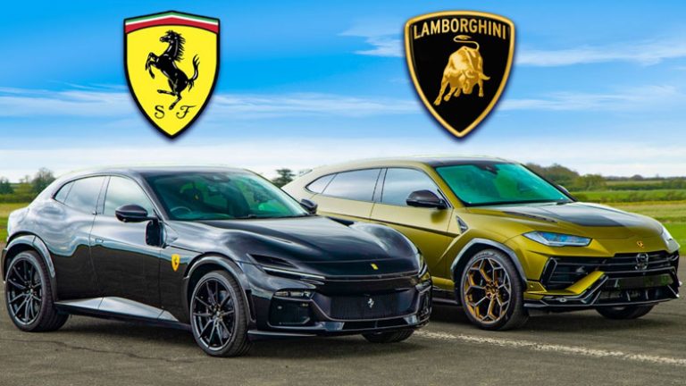Η απόλυτη ιταλική SUV κόντρα: Lamborghini Urus VS Ferrari Purosangue - Zougla