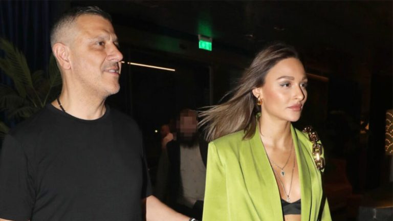 Ναυσικά Παναγιωτακοπούλου – Κώστας Πηλαδάκης: Τρυφερές στιγμές σε νέα βραδινή τους έξοδο - Zougla