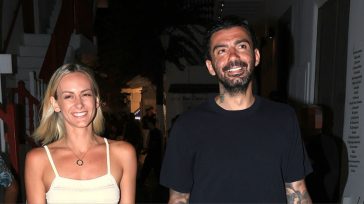 Δώρα Γκουγκούση - Στέφανος Αθανασιάδης: Τα νυχτοπερπατήματα του ζευγαριού στη Μύκονο