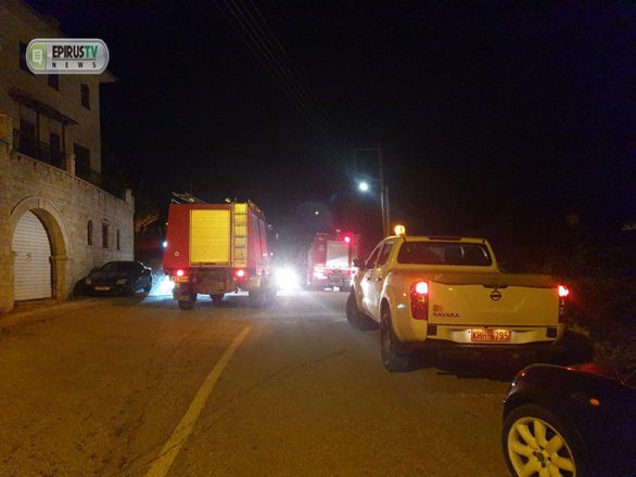 Υπό πλήρη έλεγχο η πυρκαγιά στους Λιγκιάδες Ιωαννίνων