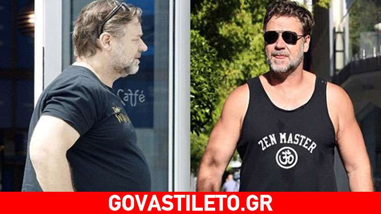 Russell Crowe: Το «έριξε» στη γυμναστική κι έγινε fit- Το πριν και το μετά
