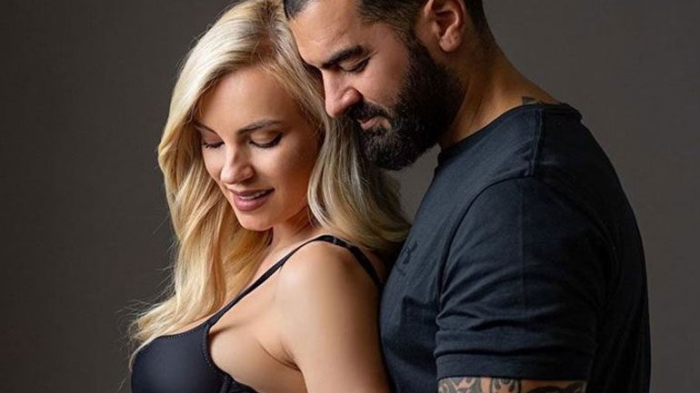 H Τζούλια Νόβα αποκάλυψε πόσα κιλά έχει πάρει στον 9ο μήνα της εγκυμοσύνης της - Zougla