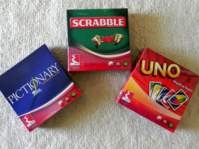 Επιτραπέζια παιχνίδια με κάθε 30 λίτρα βενζίνης