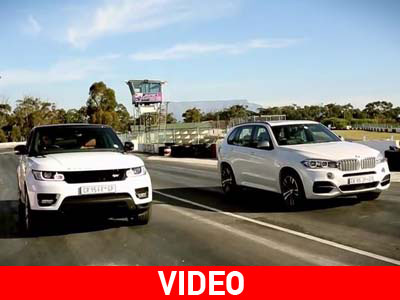 BMW X5 M50d εναντίον Range Rover Sport V8 - Zougla