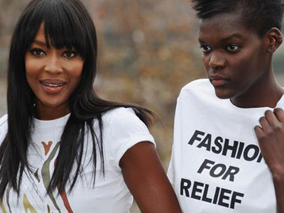 Oι φιλανθρωπίες της Naomi Campbell - Zougla